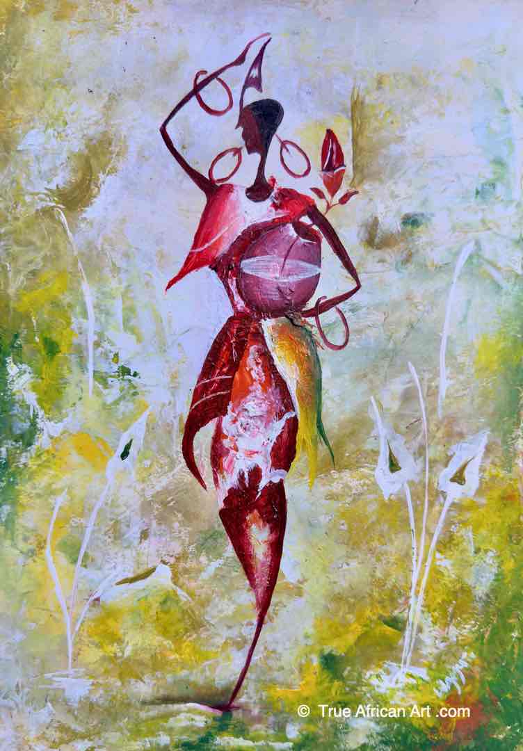 Willie Wamuti | Kenya | In Charge | True African Art .com