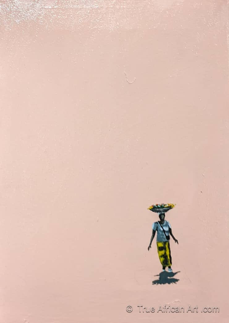 African Artist Seleman Kubwimana | Rwanda | Inside the Color - 107 ...