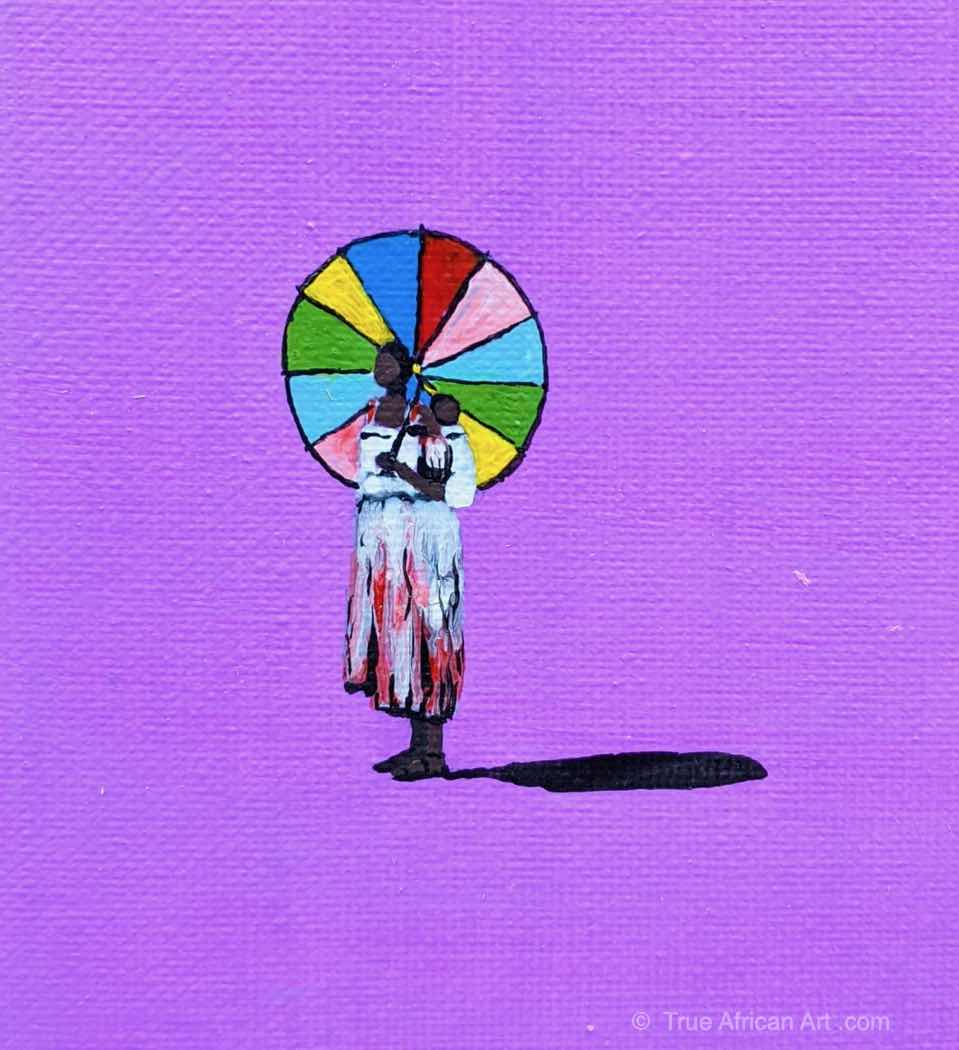 African art from Rwanda | Inside the Color - 138 | Seleman Kubwimana ...