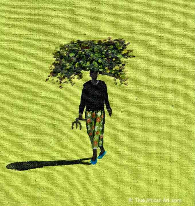African art from Rwanda | Inside the Color - 140 | Seleman Kubwimana ...