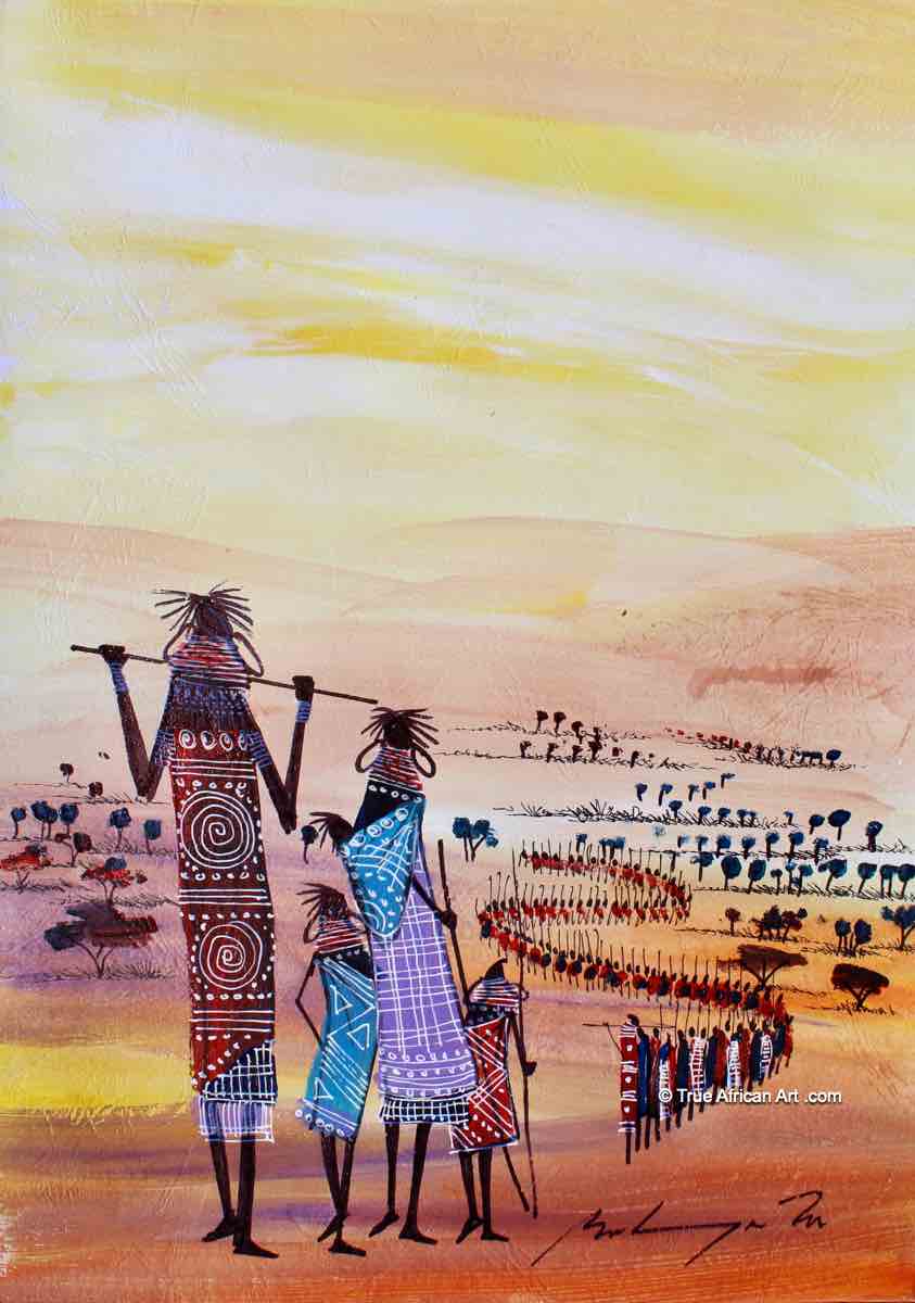 Martin Bulinya | Kenya | “B-623” | Original | True African Art .com