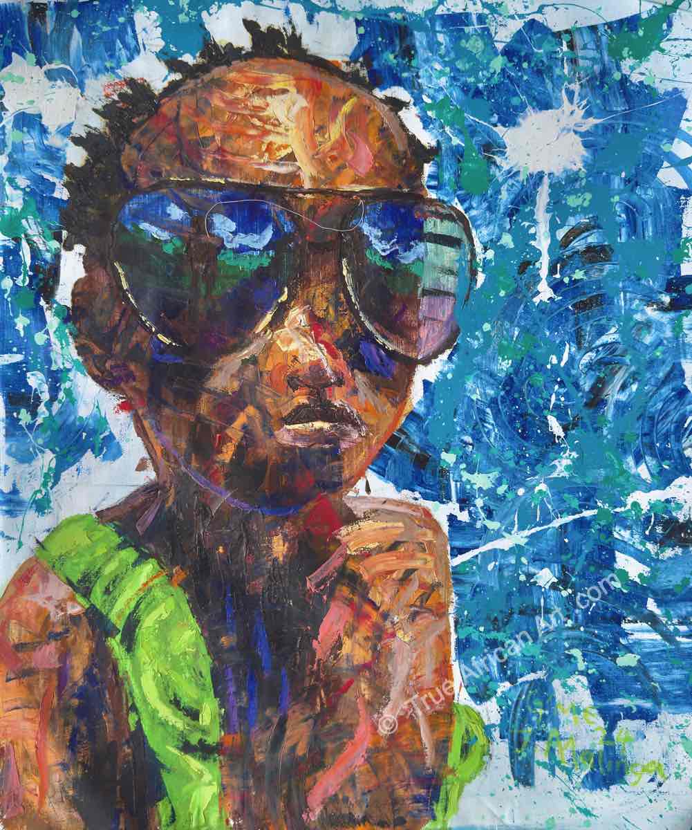 African Artist Jimmy Malinga | Malawi | G-Me-4 – True African Art