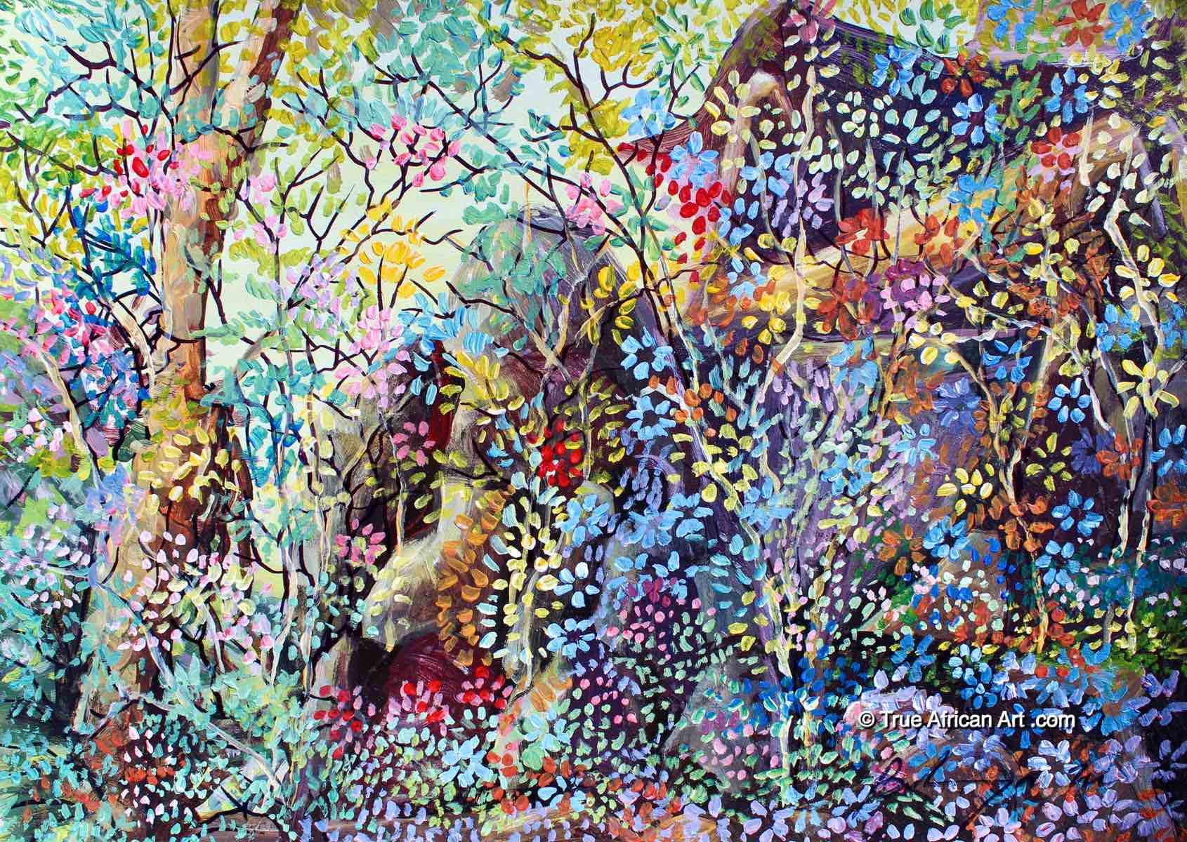 Landscape Paintings by African Artists | True African Art