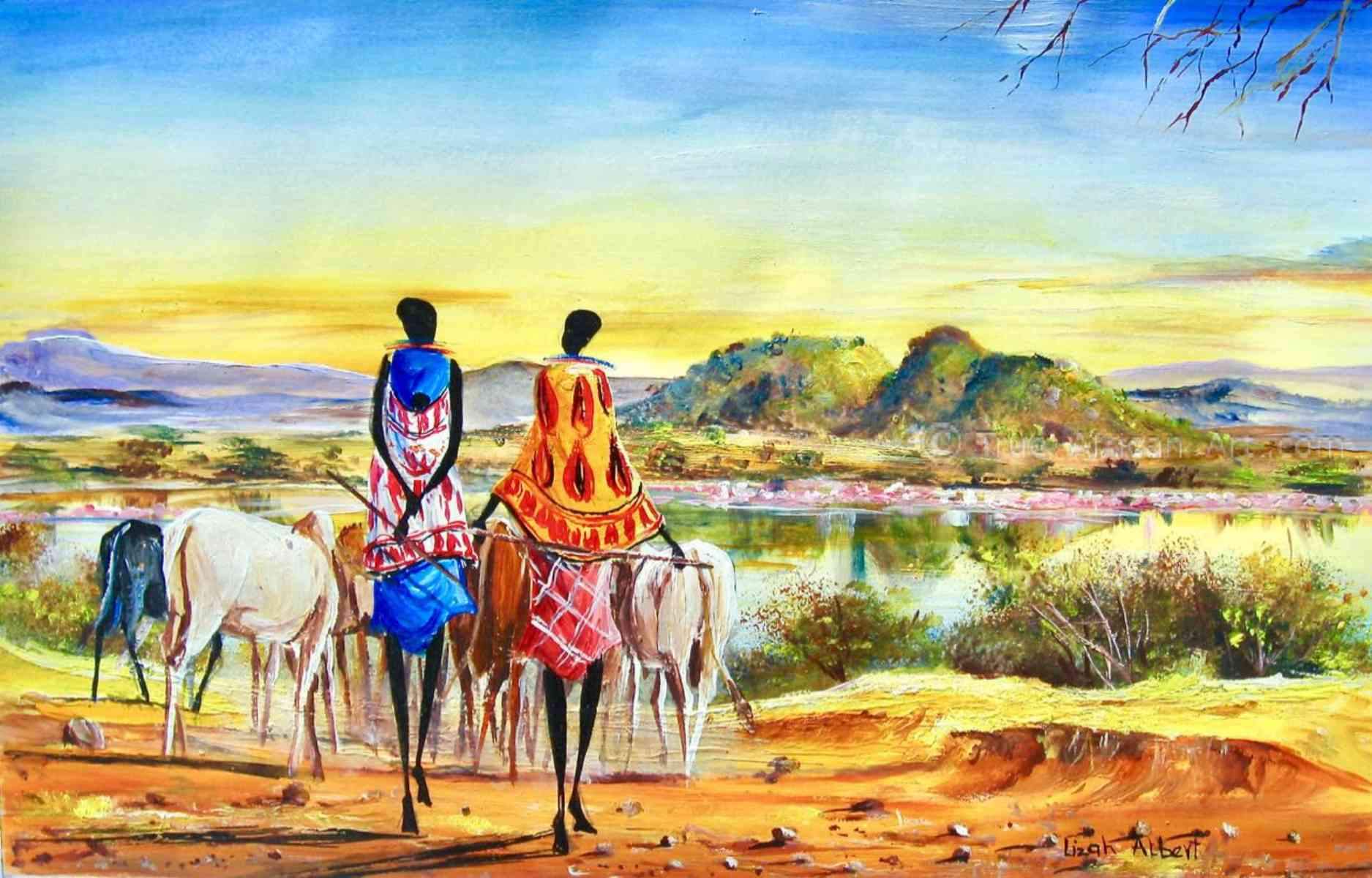 Albert Lizah's Prints – True African Art