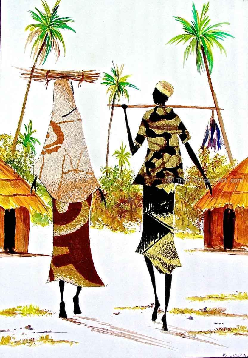 Albert Lizah's Prints – True African Art